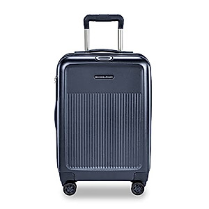 Briggs & Riley Sympatico Hardside International Spinner Luggage, Matte Navy, 21-Inch Carry-On