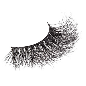 i-ENVY Luxury Mink Collection False Eyelashes 100% Real Mink Glamorous Eye Look Lashes Maximum Fluffiness 3D Multi-Curl Angle (2 Pack)