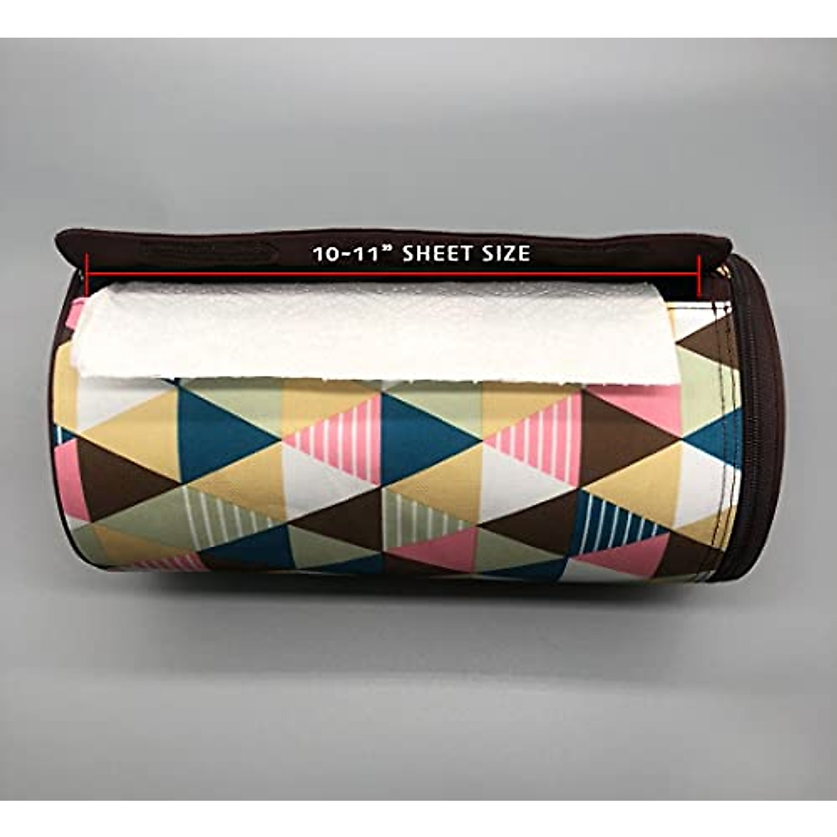 Olve Kitchen Paper Towel Holder Hanging Paper Towel Dispenser Cover for Kitchen, Camping Outdoor (Mint)