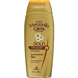 Manzanilla (Chamomille) Natural Gloss Shampoo & Silky & Shine Conditioner Set 400ml