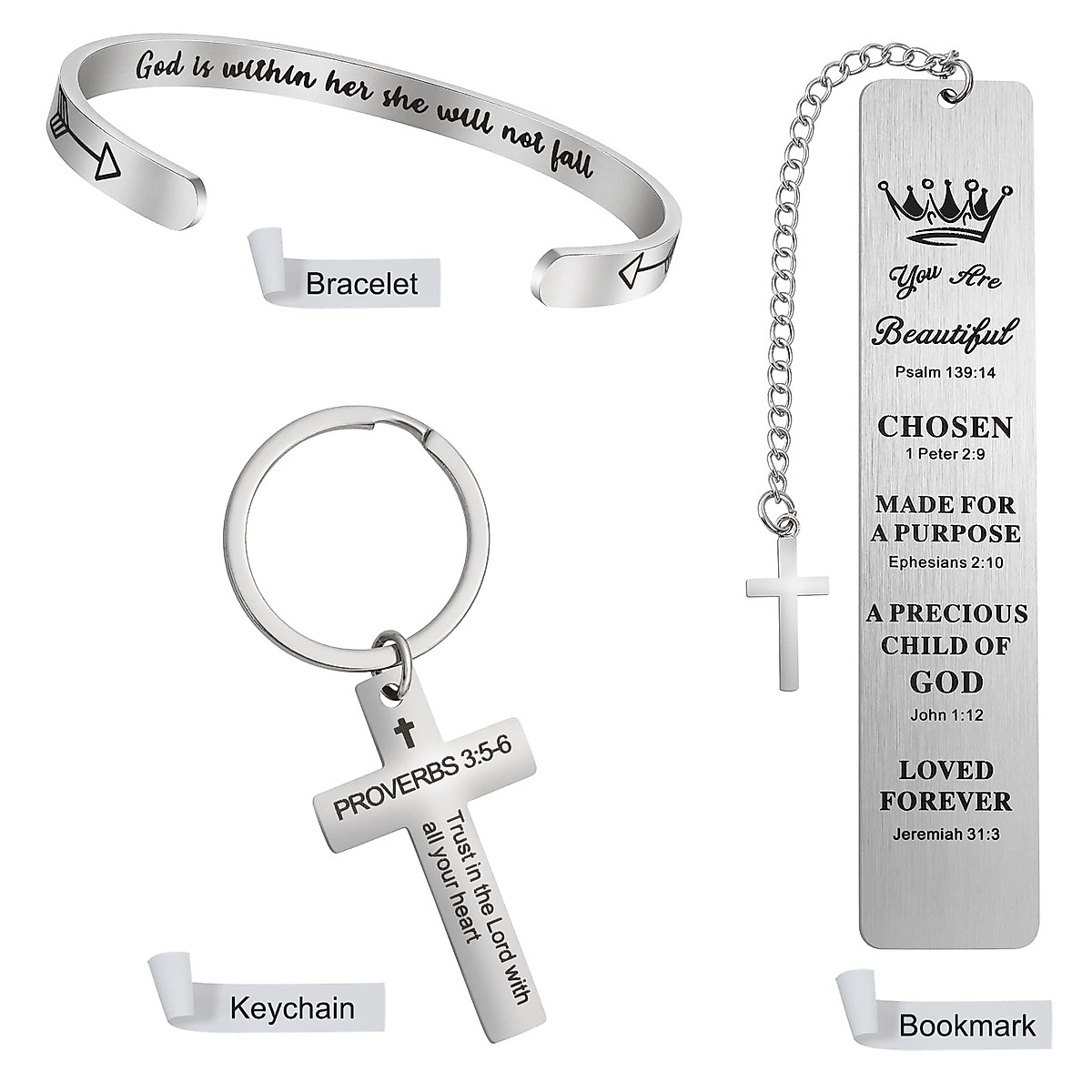 Astrogliter Christian Mothers Day Gifts Christian Gifts for Women, Inspirational Gifts for Women, Birthday Gifts for Women, 7 pcs Religious Gifts Basket for Women Friends Female Sister Mom.