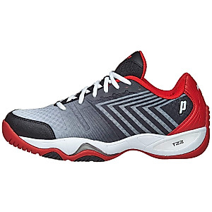 Prince T22 Lite Bk/Wh/Rd Men's Shoe 11.5 Black/White/Red