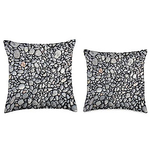 Out N' Away Wai'anapanapa Black Sand Beach, Maui Hawaii Novelty Design Throw Pillow, 18x18, Multicolor