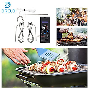 Digital Thermostat Kit Compatible with Camp Chef Wood Pellet Grills, with RTD Temperature Sensor and Dual Meat Probes