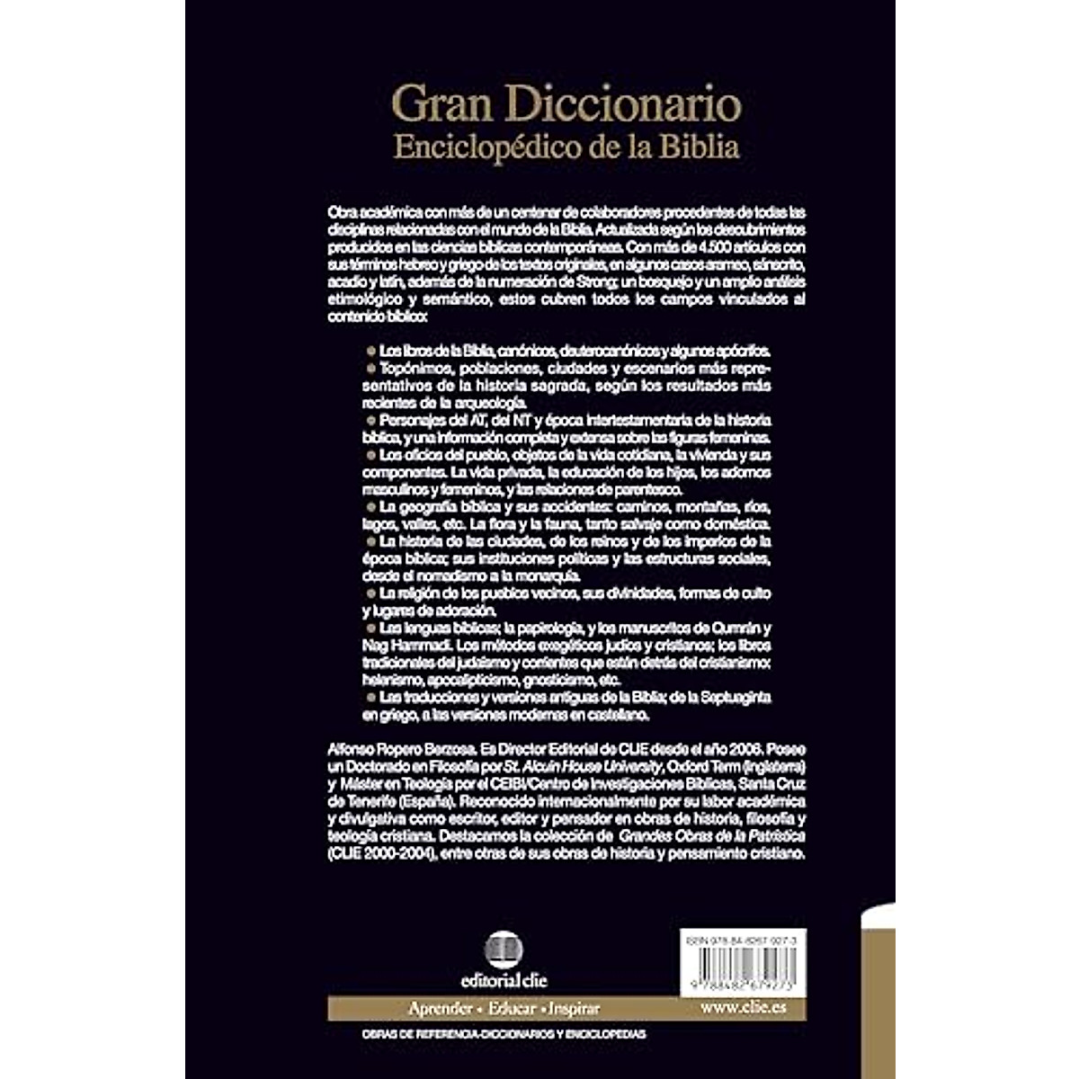 Gran diccionario enciclopédico de la Biblia (Spanish Edition)