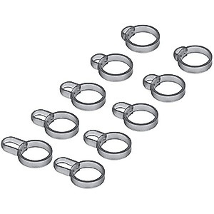 Rqker Ear Hook Compatible with Sony LinkBuds Earbuds, 5 Pairs XS/S/M/L/XL Sizes Soft Silicone EarHook Earbud Ring Supporters Earbuds Hooks Compatible with Sony WF-L900 LinkBuds, 5 Pairs Gray