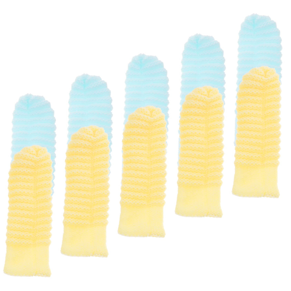 NOLITOY 50 Pcs Pet Toothbrush Gloves Cat Toothbrush Finger Silicone Pet Toothbrush Soft Bristles Toothbrush Pet Supplies Small Dog Toothbrush Dog Chew Toy Products Polyester Puppy