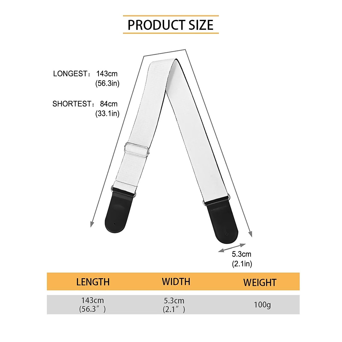 Snilety Funny Skull Design Guitar Strap Shoulder Belt for Bass Adjustable Guitar Strap for Electric Folk Guitar Comfort Guitar Belt Strap Pad