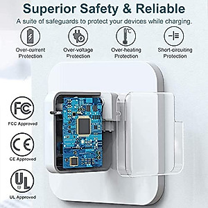 Mac Book Pro Charger - 118W USB C Charger Fast Charger Compatible with MacBook Pro/Air 16, 15, 14, 13 Inch, iPad Pro, Samsung Galaxy, and More USB-C Devices(7.2 ft Cable Included)..
