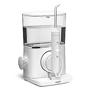 Waterpik Water Flosser Evolution Electric Countertop Dental Oral Irrigator with 6 Tips, WF-07