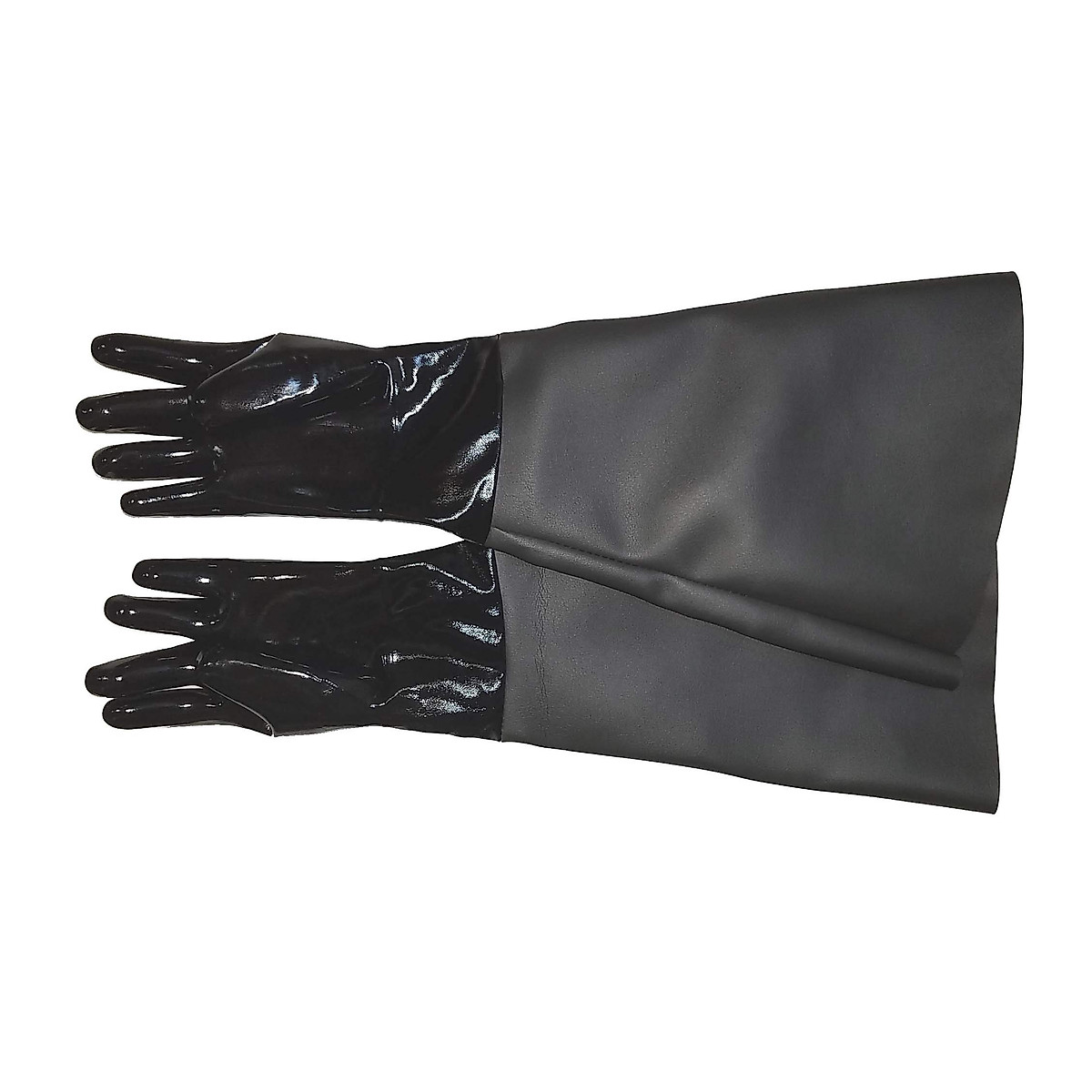 TUFF-Blast Neoprene Gloves for Sandblasting Sandblaster Sand Blast Cabinet - 7" x 26" Made in USA