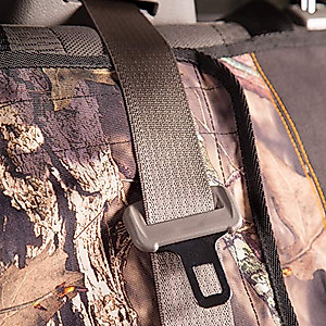 Browning Universal Front and Bench Seat Covers, Water Resistant for Car, Truck, and SUV, Buckmark (Mossy Oak Break-Up Country), Single, Full Size Bench