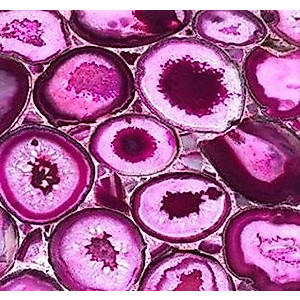 Pink Agate Stone Round 36" x 36" Inch Dining Table Top, Agate Stone Centre Table Top, Agate Stone Coffee Table Top, Agate Stone Meeting Room Table Top, Piece Of Conversation, Family HeirLoom