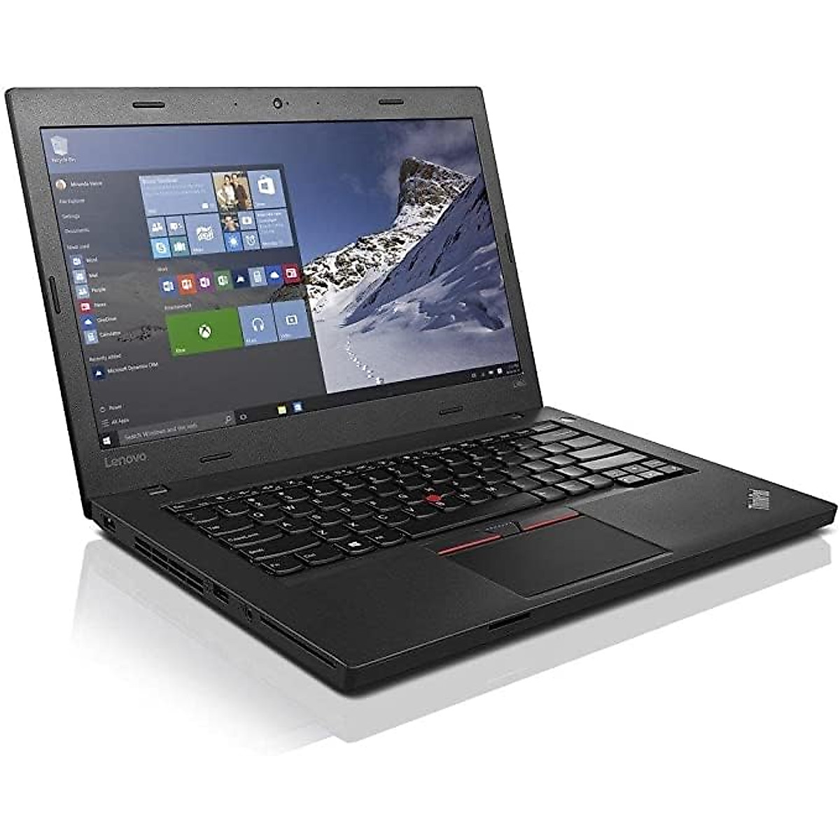 Lenovo ThinkPad L460 14.0"" Laptop Computer, Intel Celeron 3955U, 8GB RAM, 256GB SSD, Windows 10-64bit (Renewed) (L460), Black