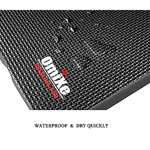 Omixe Comfy Extra Large Thick Waterproof Gardening Kneeling Pad Foam Kneeler Mat Garden Knee Pad Cushion for Gardening Planting Yard Work Prayer Yoga Mechanic Workout Baby Bath 18 x 11 x 1.5 Black