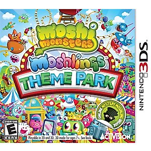 Moshi Monsters Moshlings Theme Park - Nintendo 3DS (Renewed)