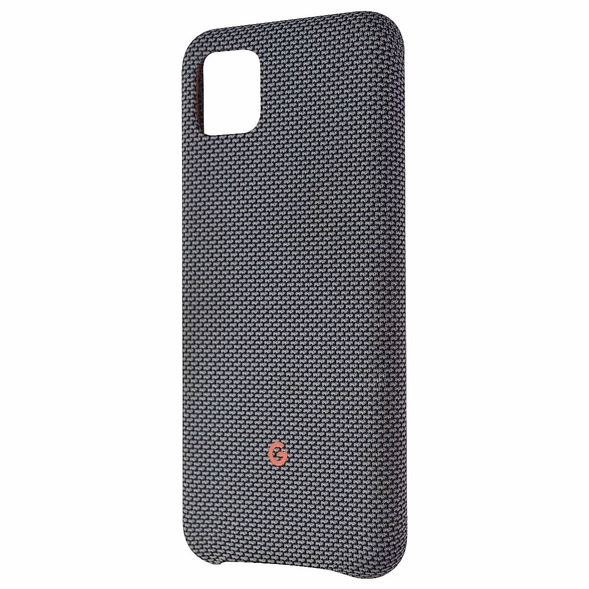 Google Pixel 4 XL Polycarbonate Case, Sorta Smokey Gray, Fabric Embellishment