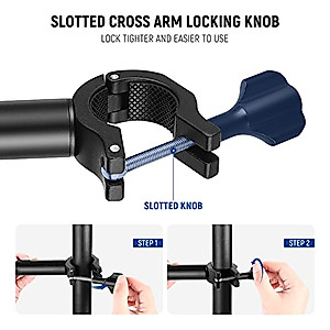 NEEWER 14.2”/36cm Flexible Holding Arm, Camera Mount Stand Overhead Extension Arm with 360° Swivel Ball Head and Adjustable Clamp for DSLR & Mirrorless Camera, Phone, LED Video Light, Webcam, CR221A