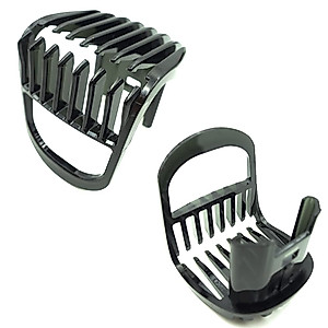 PAI4LEISI Hair Clipper Comb Compatible with Philips 3500 Series QT4018 QT4000 Beard Trimmer Replacement Accessories Part