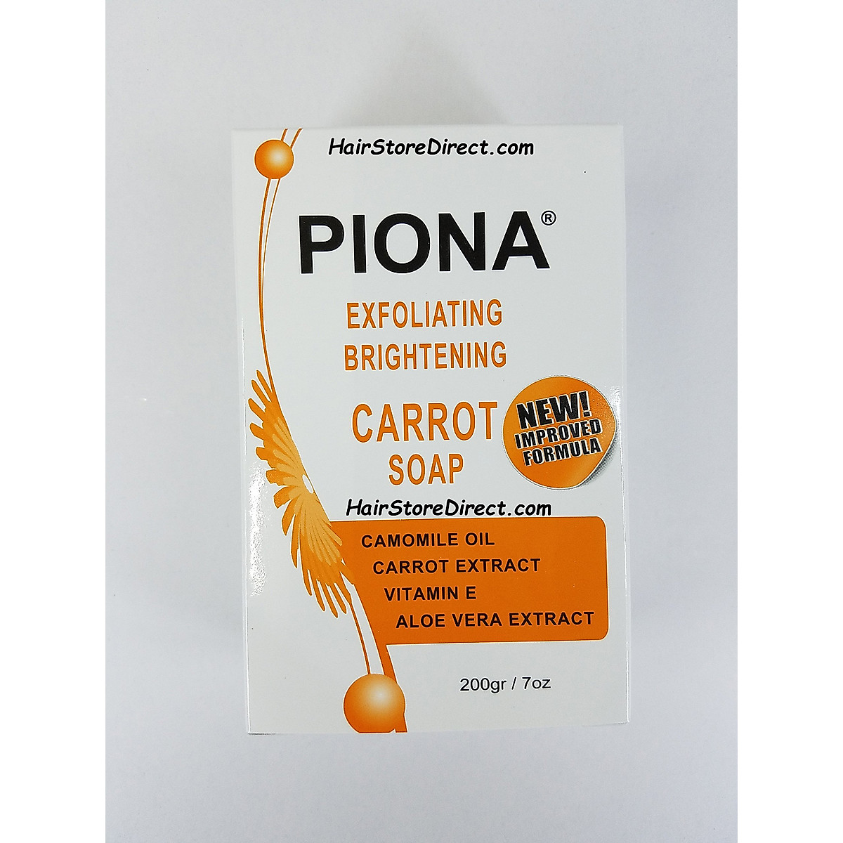 Piona Exfoliating & Carrot Soap 7oz