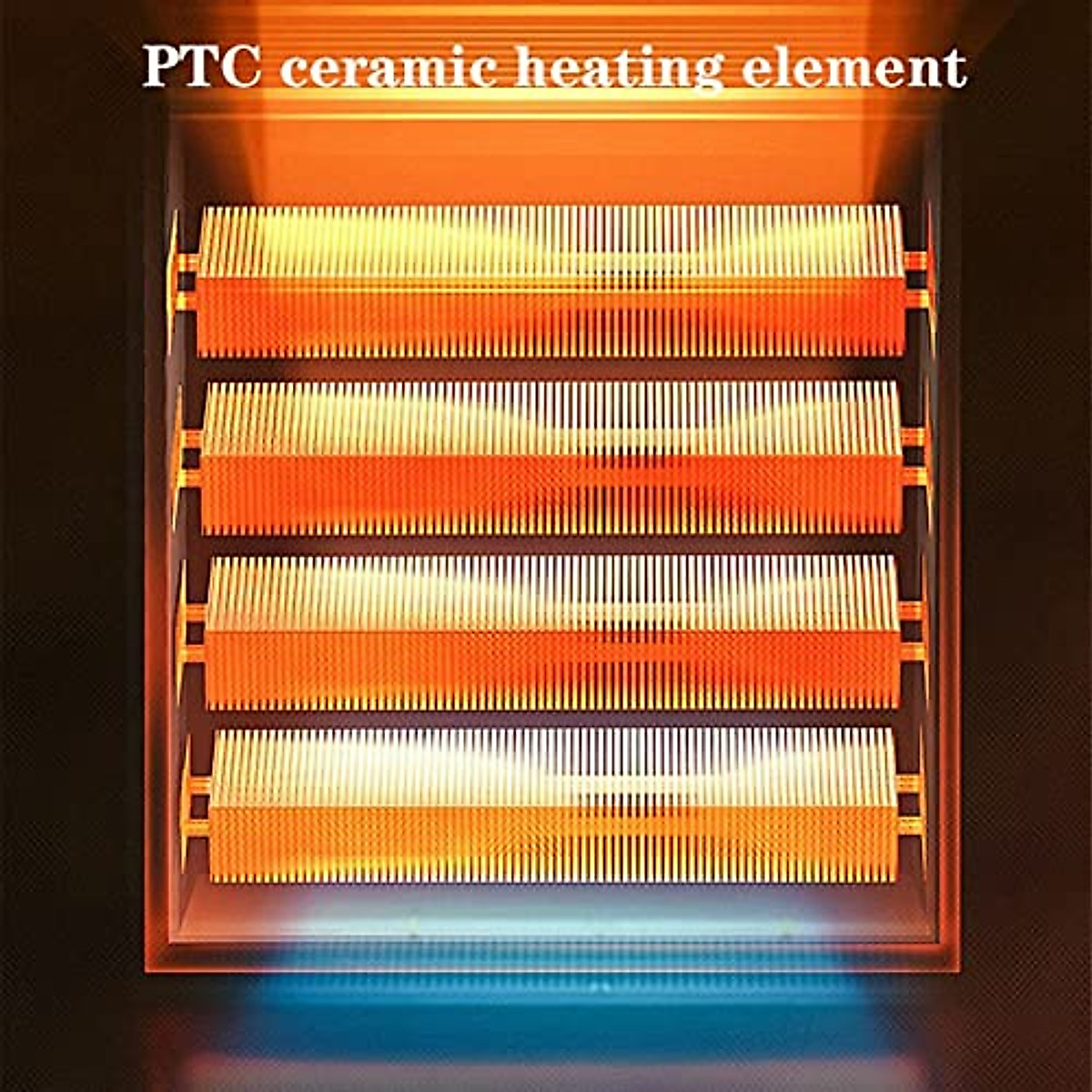 Outdoor Garden Heater Freestanding Space Heater for Indoor Use, 2000W PTC Ceramic Oscillating Heater with 3 Modes, Touch Panel and Remote Control, 7h-Timer, Safe and Quiet Patio He