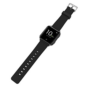 3Plus 3PL-VIBEPLUS-BK Vibe+ Smartwatch, Black