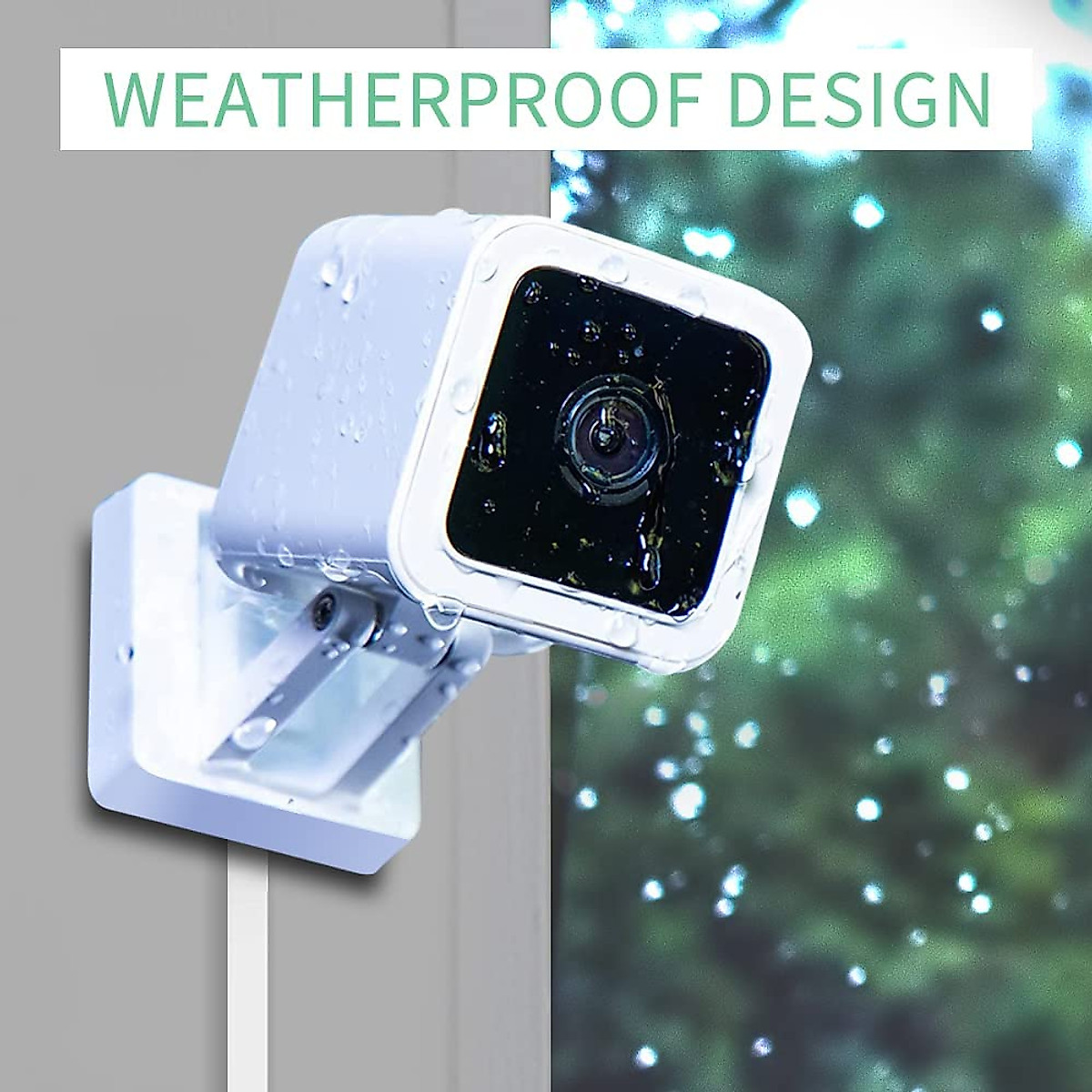 DIANMU 2Pack 20FT Flat Power Extension Cable for Wyze Cam v4/v3/OG/v3 Pro, Blink Mini, Kasa Indoor, Blink Mini Pan, SimpliSafe, Charging Power Cord for Security Camera (Not for WyzePan v3, Not Type-C)