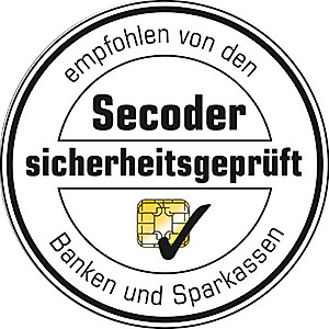 Reiner SCT cyberJack RFID Komfort Chipkartenlesergerät (USB 2.0) Schwarz