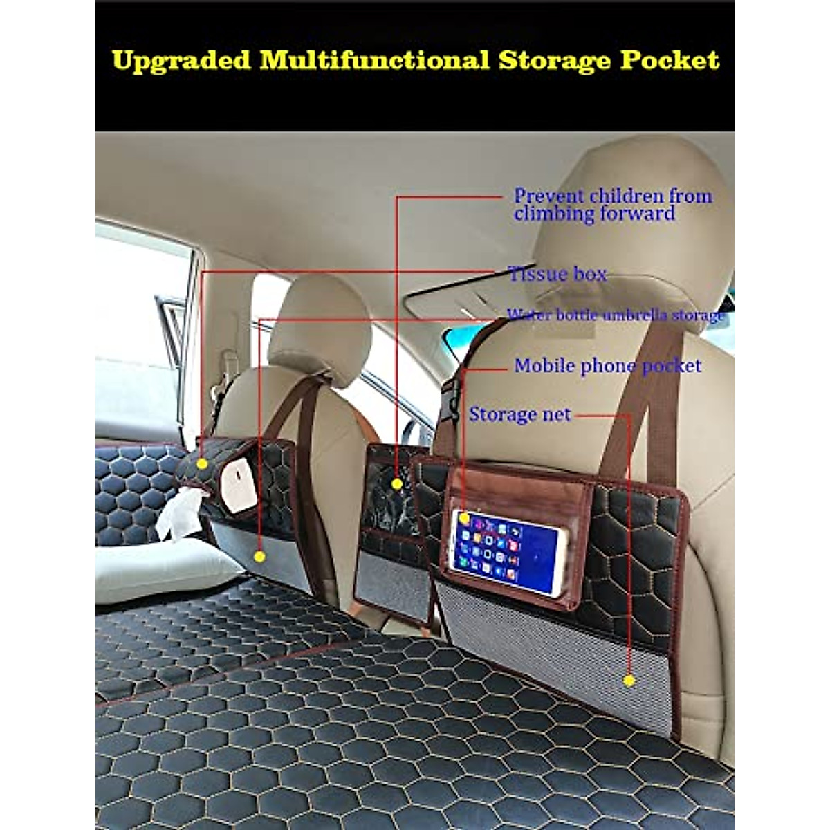 LXX Car Folding Mattress,Non Inflatable Mattress,Car Mattress,Car Bed Mattress,Black