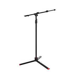 Gator Frameworks ID Series Mic Stand with Easily Adjustable CAM Releases and Boom Arm; (GFW-ID-MIC)