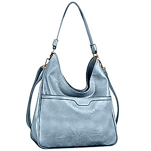 NUBILY Handbags For Women Leather Purses and Handbags Large Crossbody Bags with Adjustable Shoulder Strap