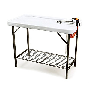 SEEK SKFT-48S Deluxe Cleaning Table, Large, White