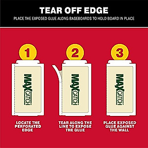 Catchmaster Mouse & Pest Glue Board Bundle, 72 Glue Boards & 6 Pack Large Glue Traps, Rat & Mouse Traps Indoor for Home, Pre-Scented Pest Control