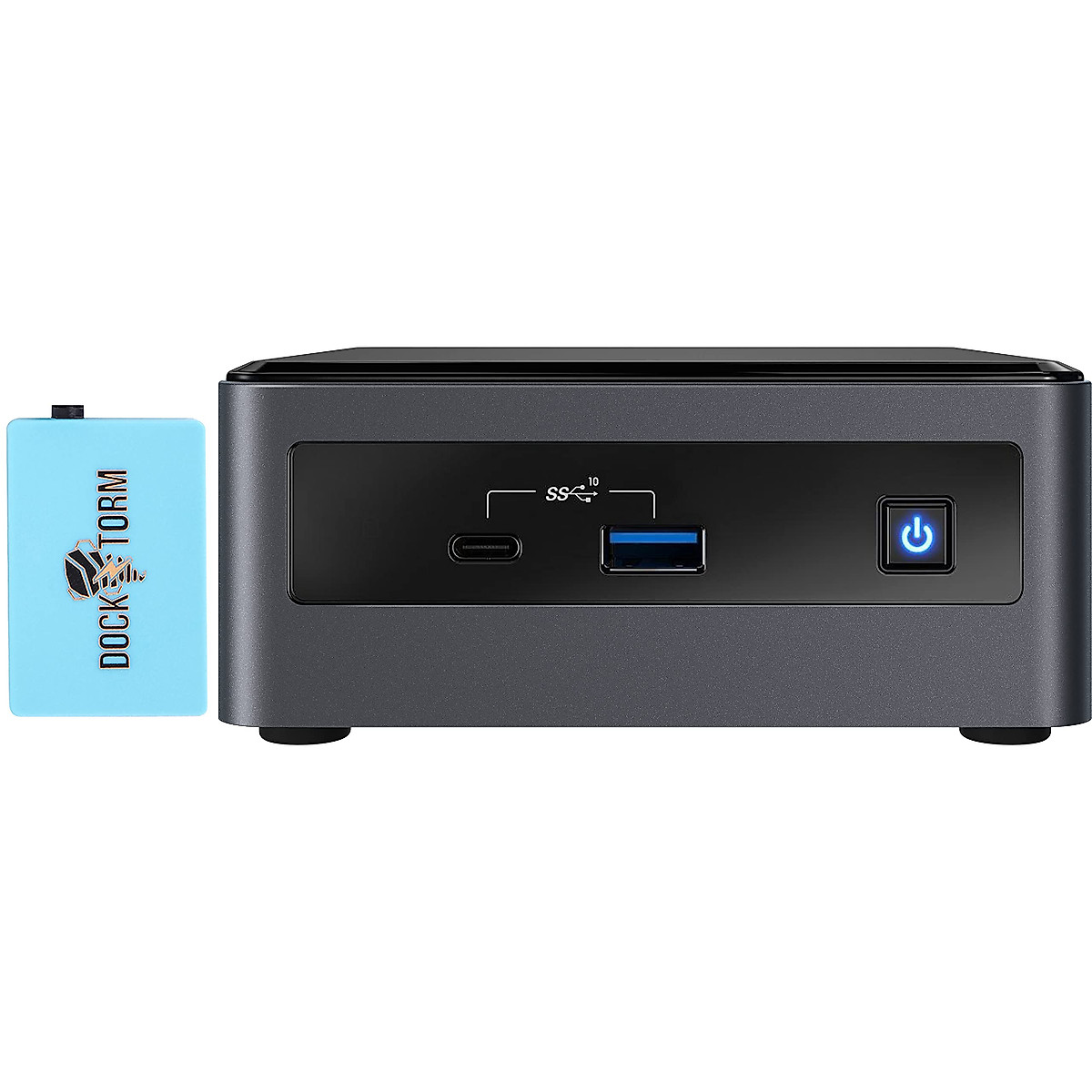 Intel NUC 10i3-TALL Home & Business Mini Desktop Black (Intel i3-10110U 2-Core, Intel UHD, WiFi, Bluetooth, 2xUSB 3.2, 1xHDMI, SD Card, No OS) Barebone Unit with Hub