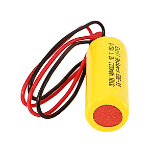(2-Pack) 1.2V 1200mAh Emergency Lighting/Exit Sign Battery for Lithonia LQMSW3R12277ELW Saft 16440 ANIC1169 ELB1210N ELB1P201N ELB1P201N2 Lithonia ELB1P2901N