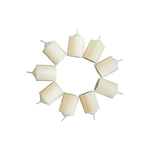 Enlightened Ambience Patchouli Pine Scented Ivory Votive Candles 10 Pack