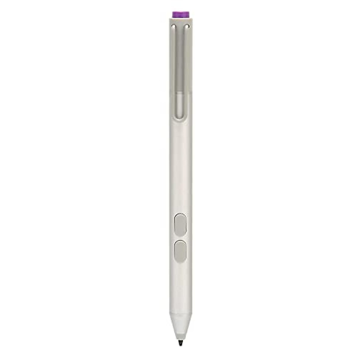 Silver Capacitive Stylus Pen Wireless Connection 256 Levels of Pressure Sensitivity Easy Access for Computer and Tablet