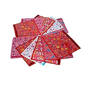 Fashion Bizz Multicolor Saree Cover - Set of 12