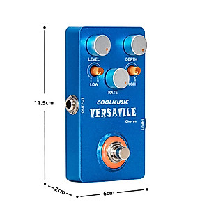COOLMUSIC Guitar Pedal Bass Effect Pedal (C-CH02)