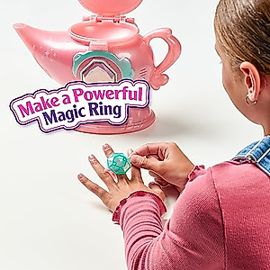 Magic Mixies Magic Genie Lamp with Interactive 8" Plush Toy and 60+ Sounds and Reactions. Reveal a Genie Mixie from The Real Misting Lamp. Gifts for Kids, Ages 5+ - Amazon Exclusive
