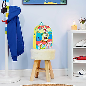 SpongeBob SquarePants Backpack for Kids, 11.6” x 9.25” x 3.14”