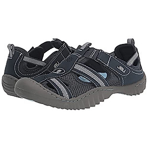 JSport by Jambu womens Regal Water Ready Flats Sneaker, Blue, 8.5 US