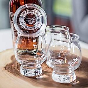 Libbey Signature Kentucky Bourbon Trail Whiskey Glass, Lead Free Bourbon Glasses Set of 4, Dishwasher Safe, Restaurant Quality Bourbon Tasting Glasses