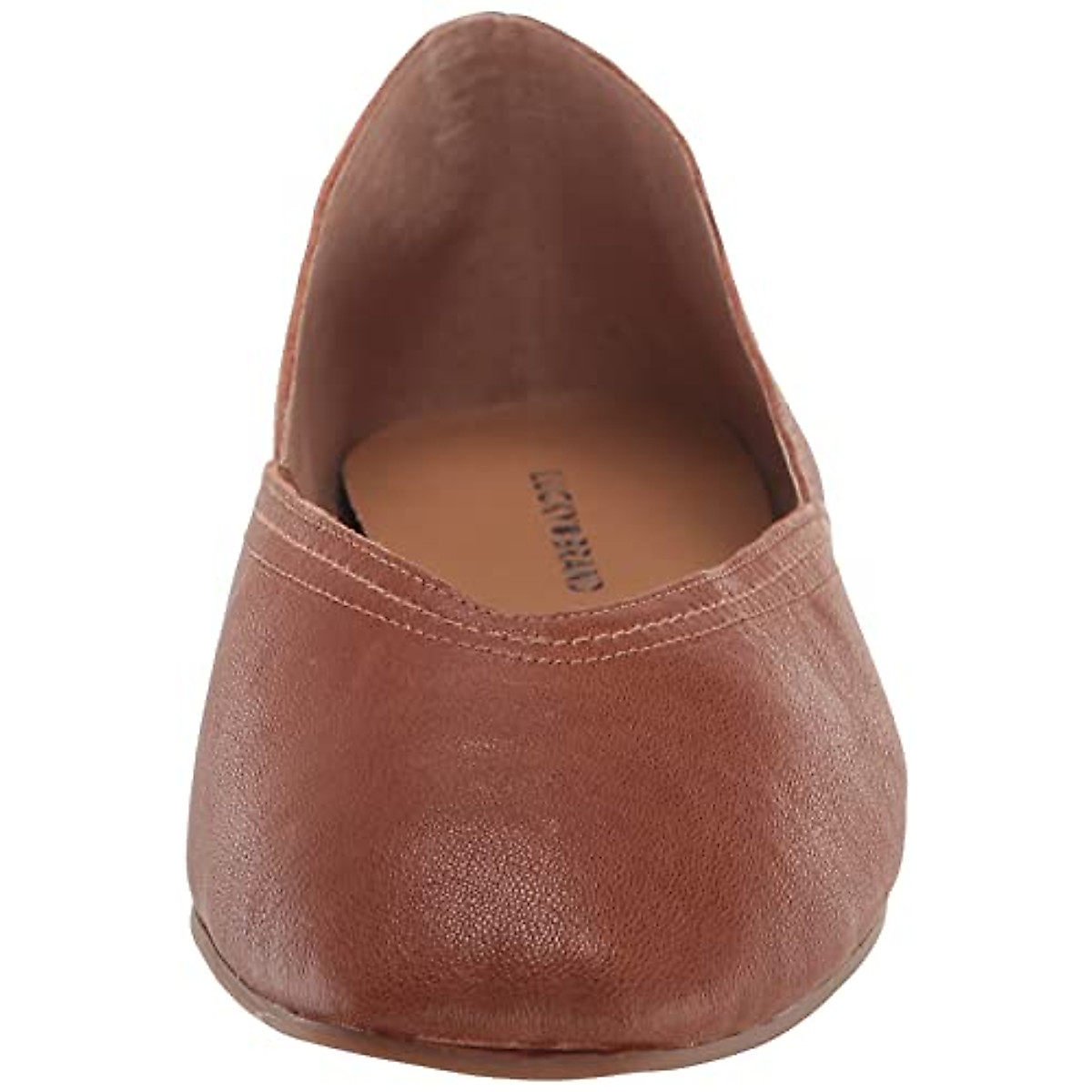 Lucky Brand Women's Alba Ballet Flat, Umber, 8