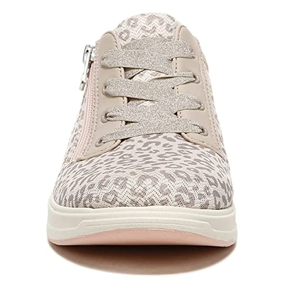 BZees Womens Tag Along Slip-On Sneaker Simply Taupe Leopard 11 M