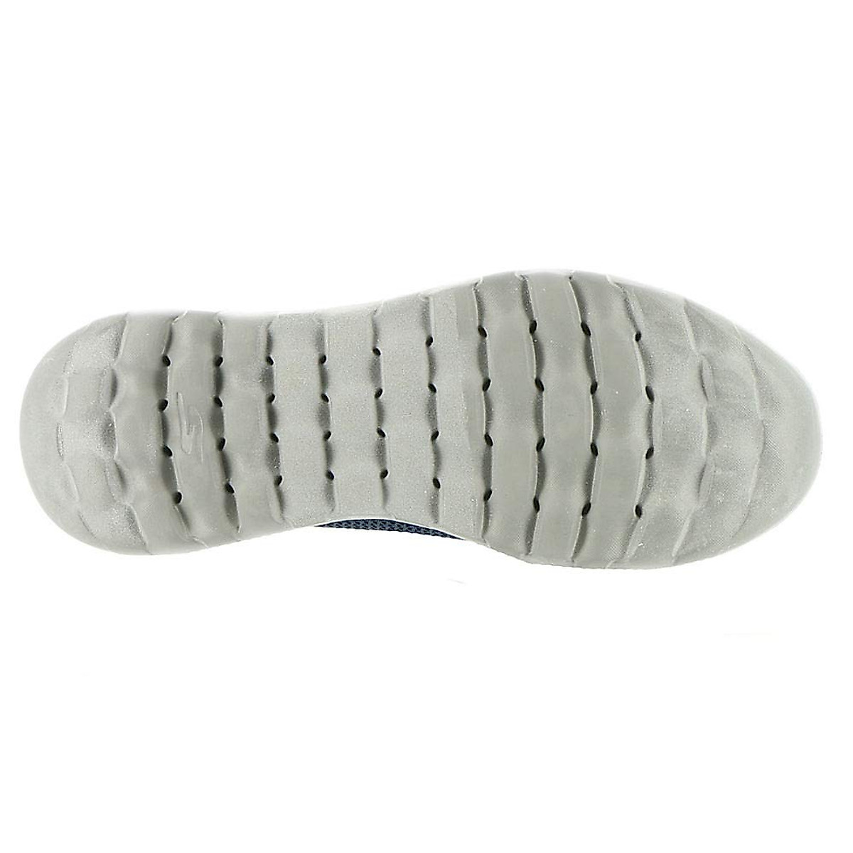 Skechers Men's Go Max-Athletic Air Mesh Slip on Walking Shoe Sneaker, Navy/Gray, 8.5