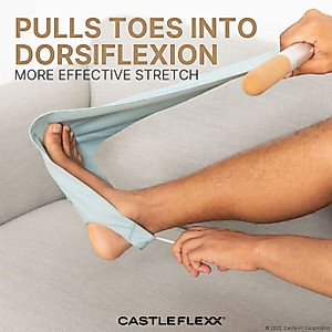 CastleFlexx | Aqua, Large | Mobility and Full Body Strengthening Device | Functional Stretching Fitness Tool For Workout