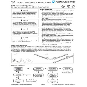 TRULUX STL-WW-100-MASTER STL-WW-100 IP54 Standard Grade LED Tape Light Reel, Reel-100ft, Warm White 3000K