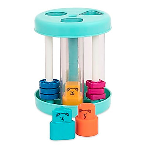 Battat – Shape Sorter – Colorful Sorting Toy – 3 Shapes & Sounds – Educational & Developmental Toy For Toddlers – 18 Months + – Shapes And Sound Sorter