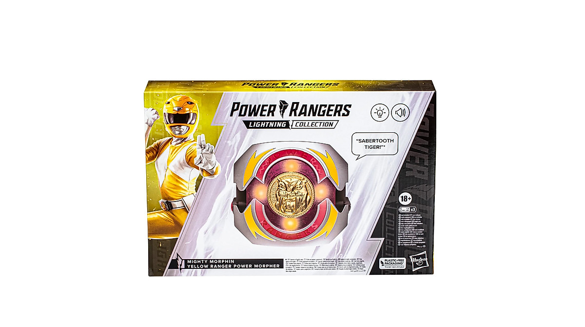 Power Rangers Lightning Collection Yellow Ranger Morpher - Collectible ...
